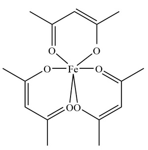 Write a balanced equation to synthesize iron (III) acetylacetonate ...