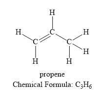 A student adds a bromine solution to a test tube containing the isomer ...