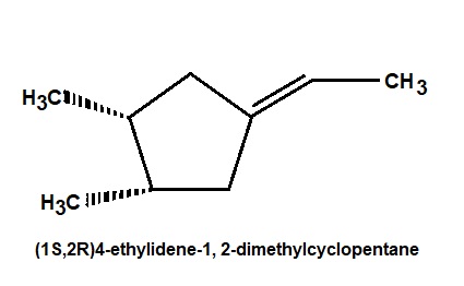 Draw all the steroisomers of 4-ethylidene-1, 2-dimethylcyclopentane ...