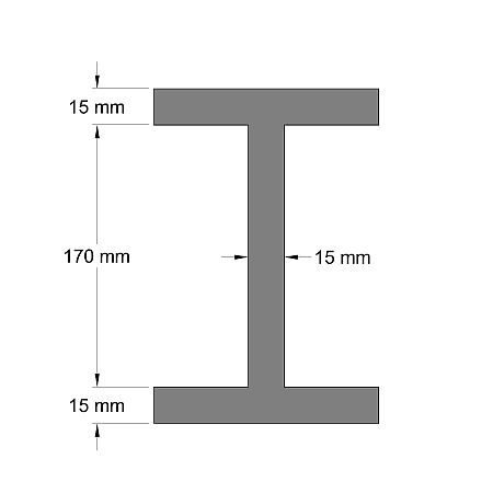 The 2014-T6 aluminum column of 3.2 m length has the cross section shown ...