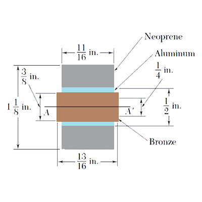 Shown is the cross section of an idler roller. Determine its mass ...