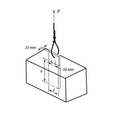 A steel plate 16 mm thick is embedded in a horizontal concrete slab and ...