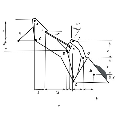 The tractor shovel shown carries a 530 kg load that has its center of ...