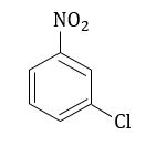 For the compound 1-chloro-3-nitrobenzene, indicate which group on the ...