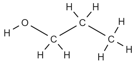 Explain why 1-propanol and methyl ethyl ether, which have identical ...