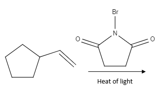 Draw the mono-bromination products in the reaction below. There are no ...
