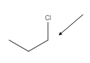 Draw the gauche conformer of the following compound looking down the ...