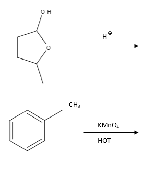 Give the major products for the following set of reactions. | Homework ...