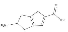 Draw the structures of the following compound at (a) pH 1 and (b) pH 12 ...