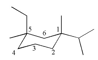 Convert each chair cyclohexane to a hexagon with wedges and dashed ...