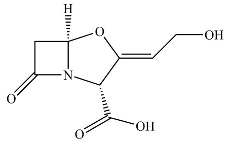 Draw the structure for clavulanic acid and label the drugs as E or Z ...