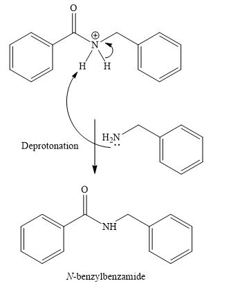 Draw the product formed from the reaction of benzoyl chloride with the ...
