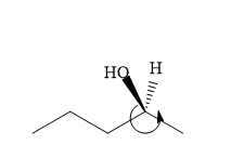 Draw a tetrahedral representation of (S)-pentan-2-ol. | Homework.Study.com