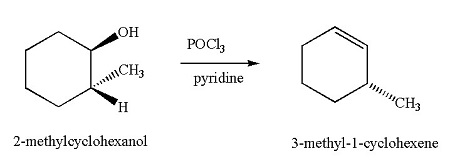 The product obtained from dehydration of the following alcohols with ...