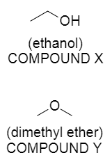 Draw plausible Lewis Structures of Compounds X and Y using the ...