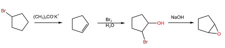 Construct an efficient three-step synthesis of 1,2-epoxycyclopentane ...