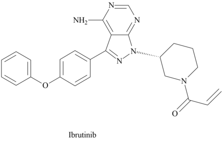 How many sp2 hybridized atoms does ibrutinib contain? | Homework.Study.com