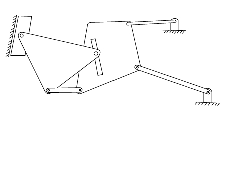 For the mechanism illustrated below please determine the mobility using ...