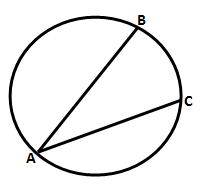 Find the measure of the angle. Assume that lines which appear tangent ...