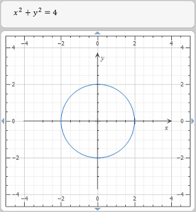 The region is a right circular cylinder of radius 2, with the bottom at ...