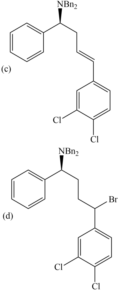 Identify the structure of compound F used in the Friedel-Crafts ring ...