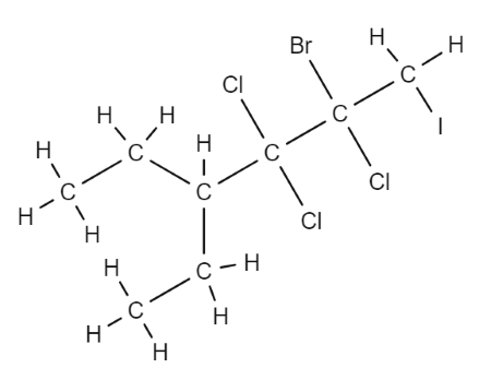 Draw the correct structural formula of the following compounds. a. 2 ...