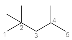What is wrong with the name 1-t-butyl-2-methylpropane? | Homework.Study.com