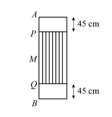 A column of mercury of 10 cm length is contained in the middle of a ...