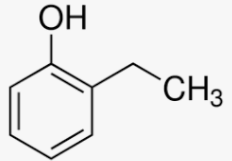 Draw the structure of 2-ethylphenol. | Homework.Study.com