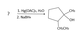 Draw structural formulas for all alkenes that could be used to prepare ...