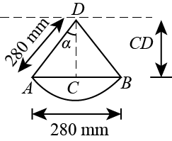 The 500 g rod AB rests along the smooth inner surface of a ...