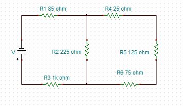 Calculate the equivalent resistance and estimate the current through R ...