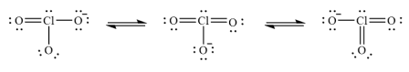 Draw the "best" Lewis structure for the chlorate ion consistent with ...