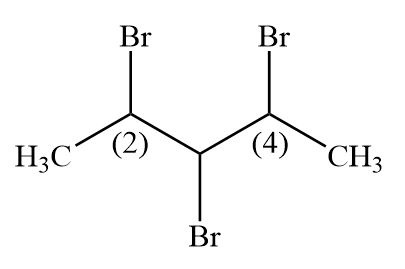 Draw all stereoisomers of 2,3,4-tribromopentane. | Homework.Study.com