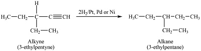 Draw the structure of an alkyne that can be converted into 3 ...