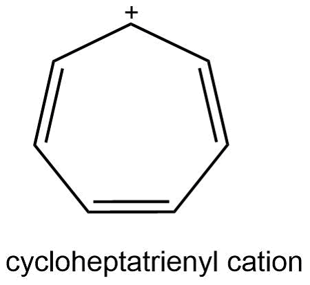 What is the number of atoms in the ring that bear the positive charge ...
