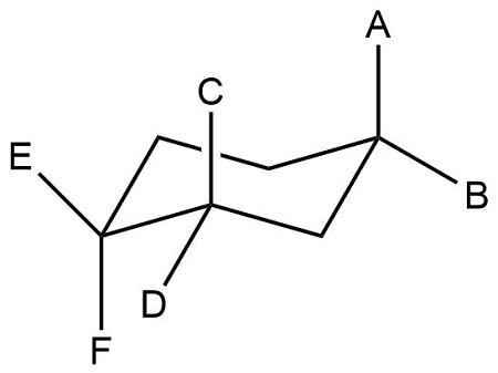 Identify the cis and trans conformation in the following organic ...