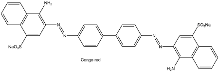 Which of the bonds in Congo red would you have chosen to be made by an ...