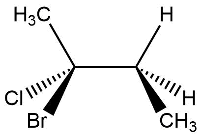 Convert the following conformer from its wedge-and-dash representation ...