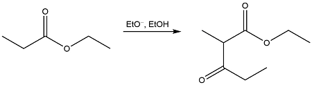Draw out a mechanism for the reaction below. | Homework.Study.com