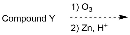 Draw the structure of Compound Y and complete the following reaction ...