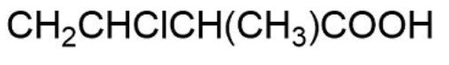 Name the given acid. CH2CHClCH(CH3)COOH | Homework.Study.com