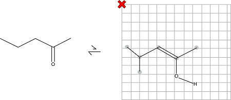 The addition of water to an alkyne gives a keto-enol tautomer product ...