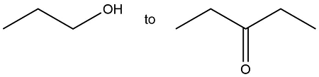 Show by means of equations how you would carry out the conversions ...