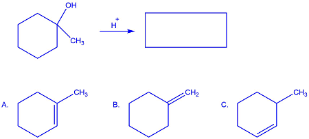 What is (are) the product(s)? a. A b. B c. C d. A and B e. A, B, and C ...