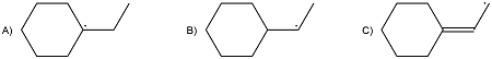 Rank the given radicals in order of increasing stability. | Homework ...