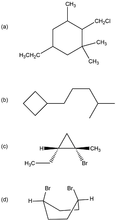 Provide the IUPAC name of the compounds below-mentioned. | Homework ...