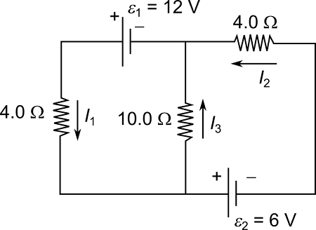 Calculate the current I1 in the figure below. | Homework.Study.com