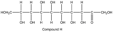How many unique stereoisomeric forms of compound H are there (assuming ...