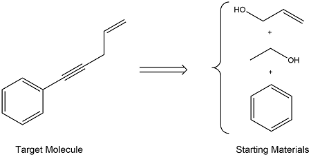 Propose the synthesis for the below-mentioned reaction. Include any ...